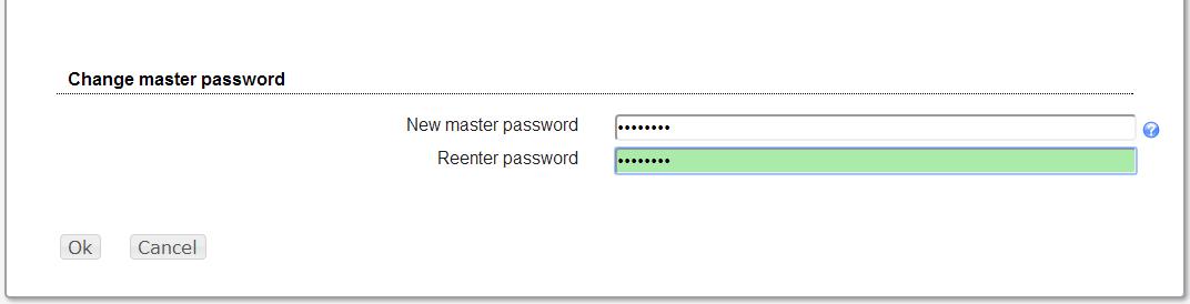 Reset LDAP Account Manager Master Password